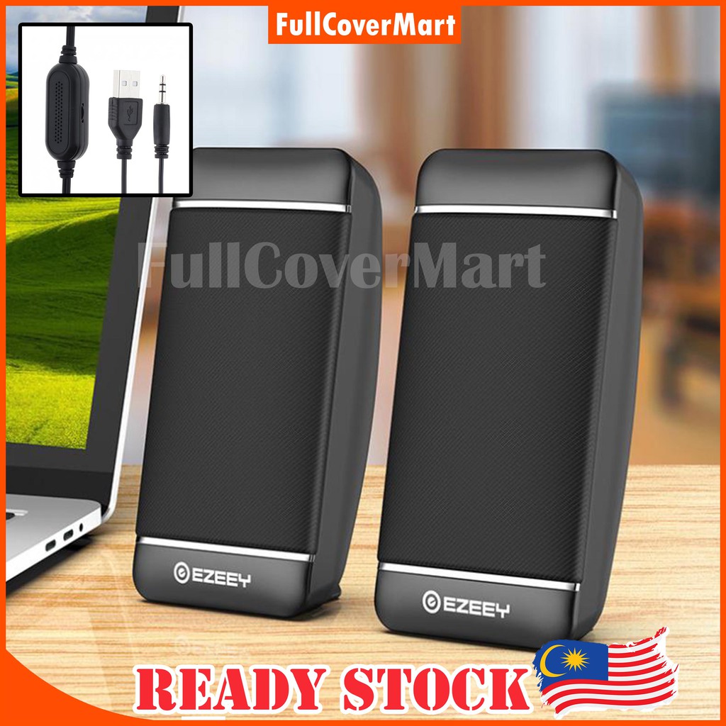 (SPK4) Ezeey S4 Mini USB 5V Subwoofer Speaker with 3.5MM Audio Socket ...