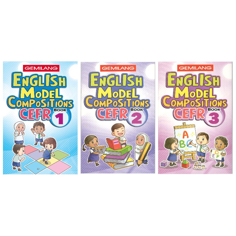 English Model Compositions CEFR Book 1/2/3 | Shopee Malaysia
