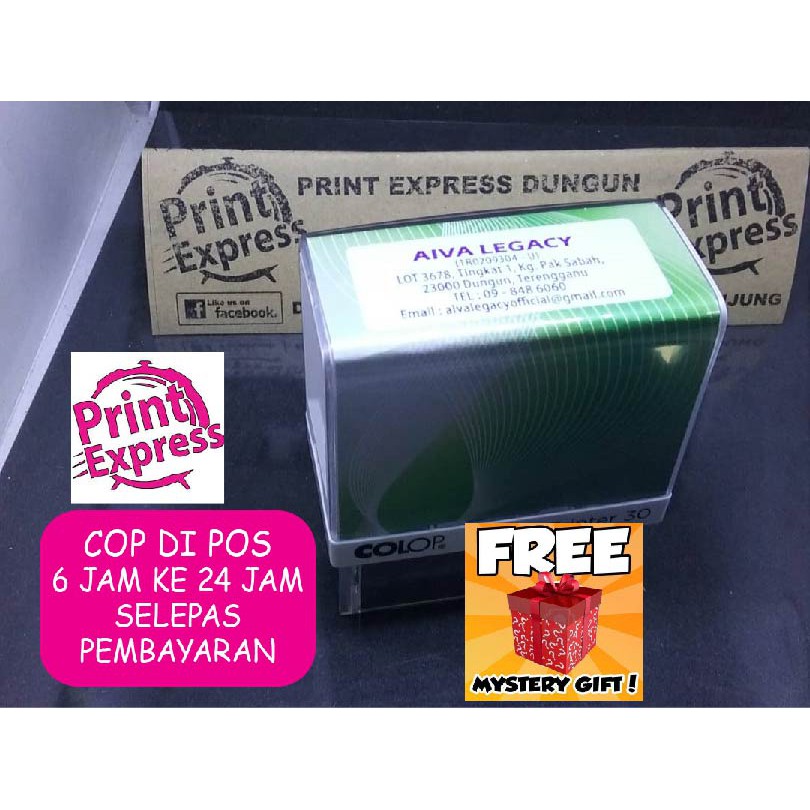 COP COLOP P30 WITH RUBBER & INK | Shopee Malaysia