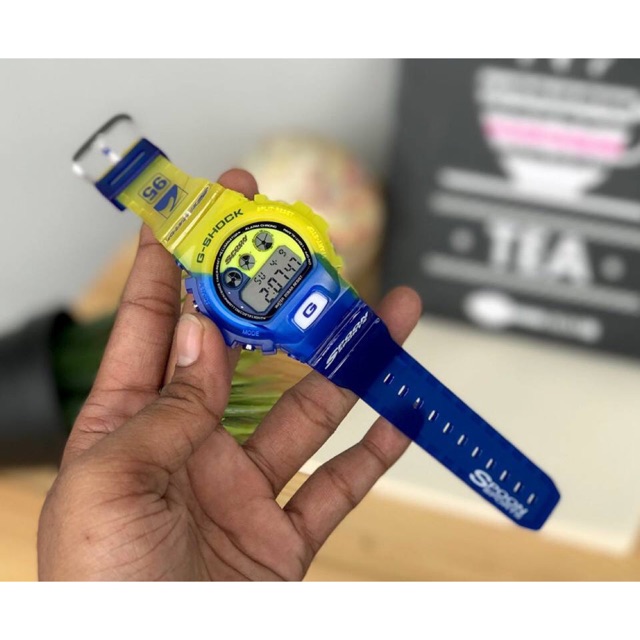 CASIO GSHOCK SPOON DW6900 HONDA JELLY YELLOW COLOR | Shopee Malaysia