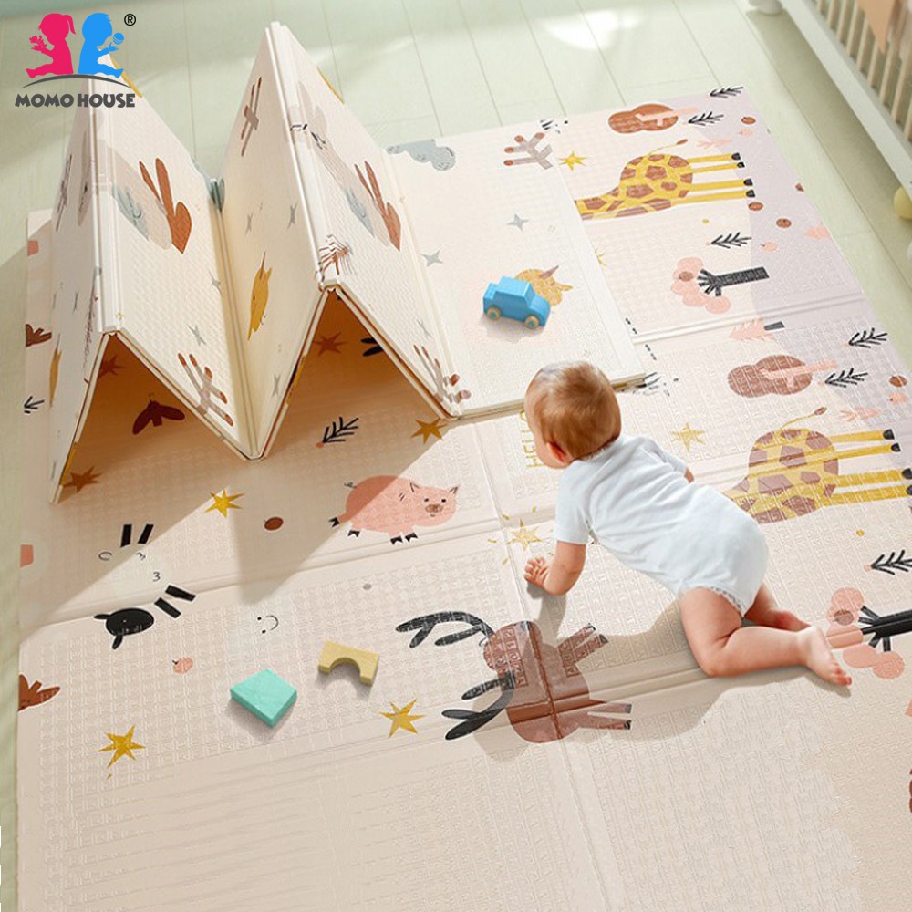 MOMO HOUSE Tikar Lipat Bayi Matras Lipat Anak Bayi Playmat | Shopee ...