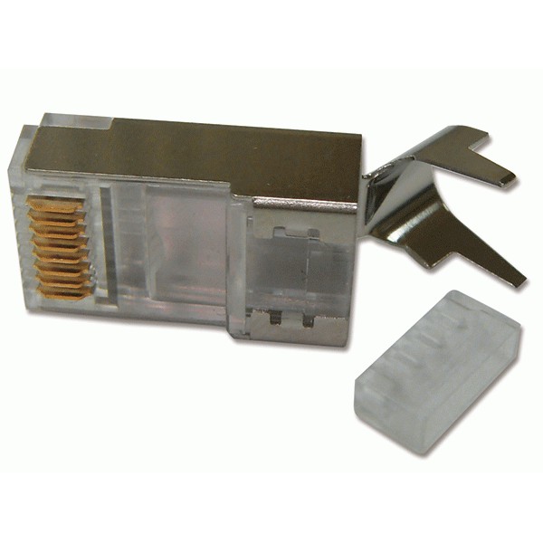 DINTEK CAT6A SHIELDED RJ45 MODULAR PLUG CONNECTOR 10PCS (1501-88046 ...