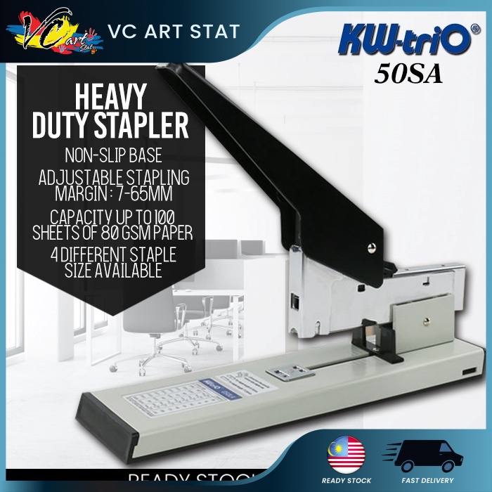 KW-triO Heavy Duty Stapler 50SA/50LA | Shopee Malaysia