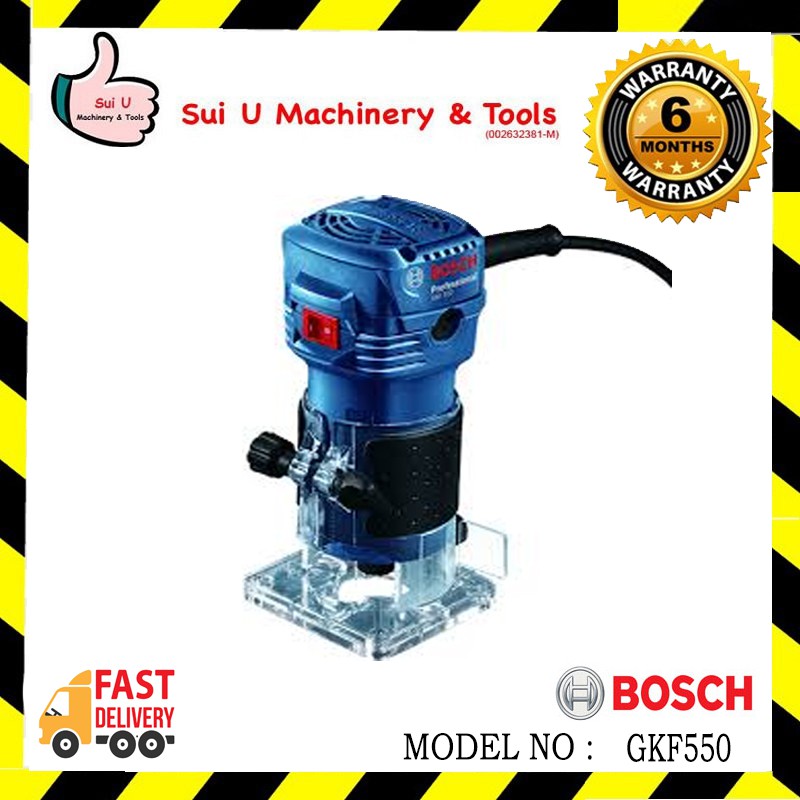 BOSCH GKF550 / GKF 550 Professional Palm Router / Trimmer 550W 33000RPM ...