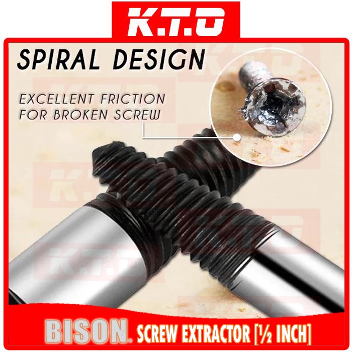 HEAVY DUTY PIPE EXTRACTOR DAMAGE SCREW EXTRACTOR BOLT NUT REMOVER WATER ...