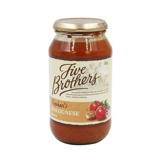 CANNED Five Brothers Bolognese Sauce 500g RATATOO GROCER | Shopee Malaysia