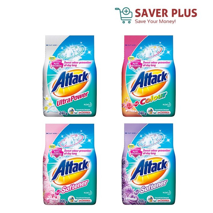 Attack Detergent Powder 1.6/1.4kg | Shopee Malaysia