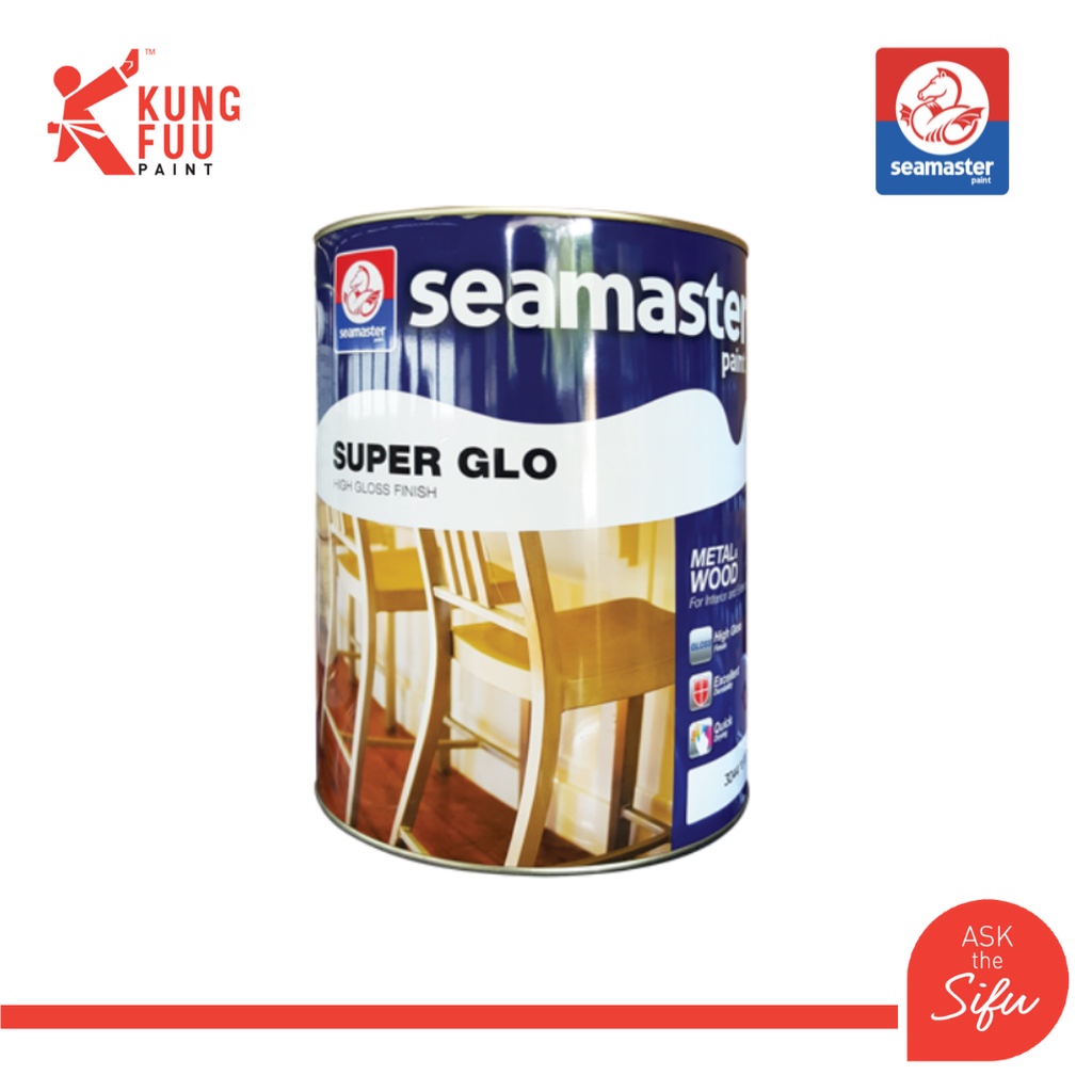 Seamaster Paint 5 Litre Super Glo High Gloss Finish | Shopee Malaysia