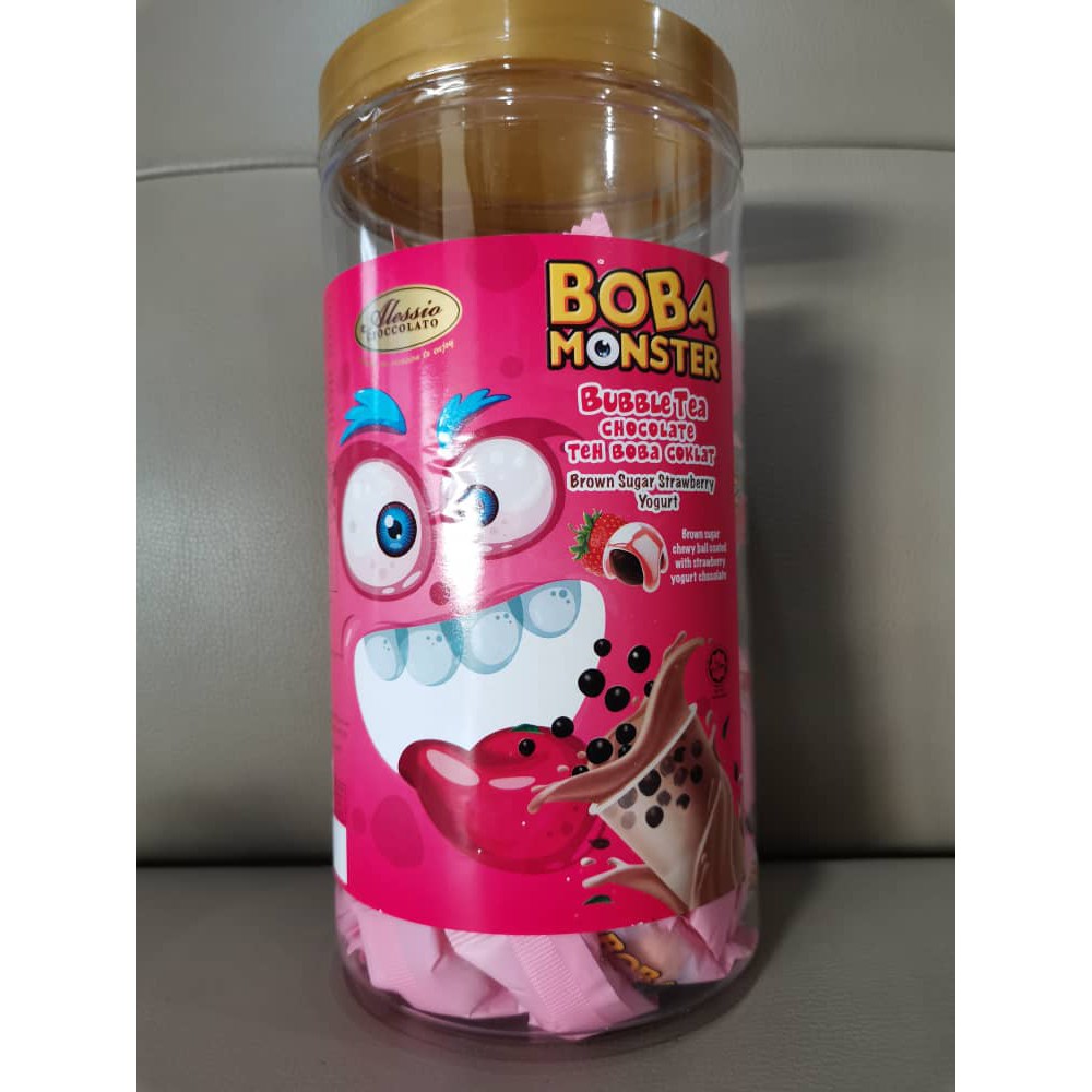 Messio Cioccolato BoBa Monster Bubble Tea Chocolate 420g | BeeCost