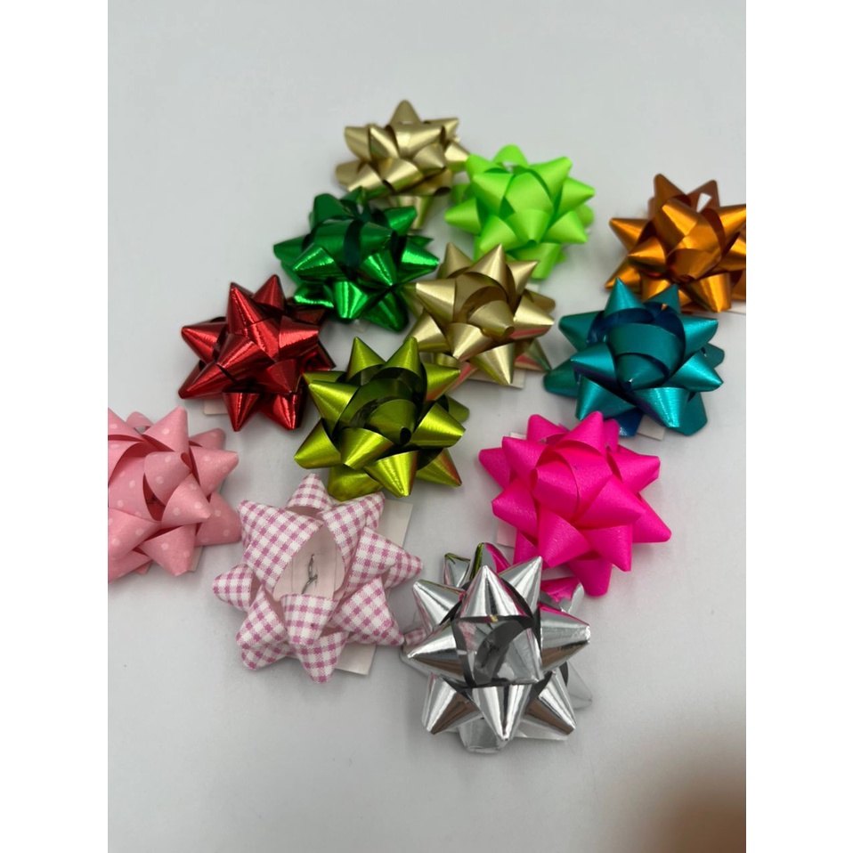 [Ready Stocks] PVC Gift Wrap Ribbon Bow 30mm | 24pcs per pack | Shopee ...