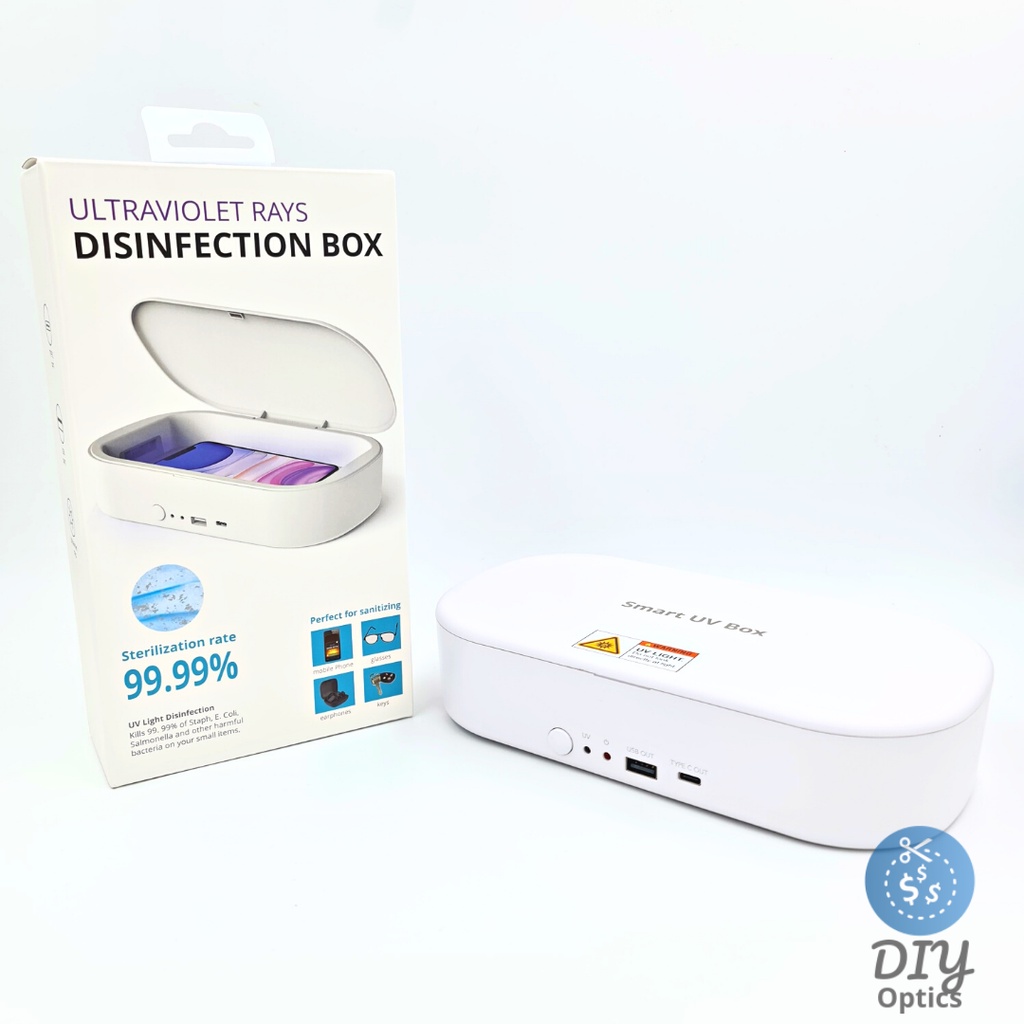 UV Disinfection Box, with mini built-in power bank, Ultraviolet rays disinfecting sterilizer ...