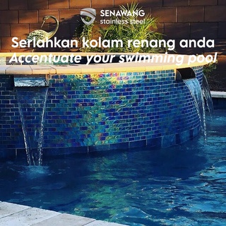 Stainless Steel Water Feature/Cascade/Blade/Waterfall Spillway | Alur ...