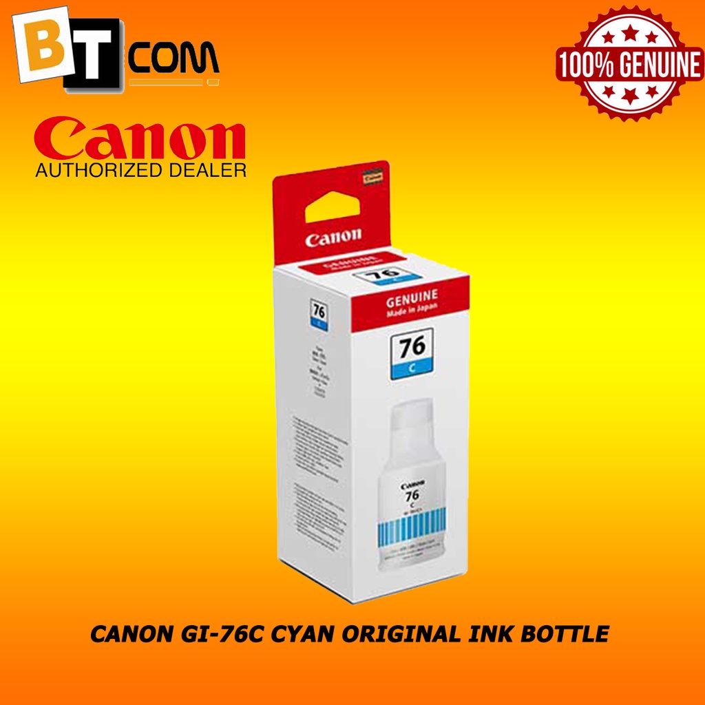 Canon GI-76 Original Ink Bottle GI-76C, GI-76M ,GI-76Y | Shopee Malaysia