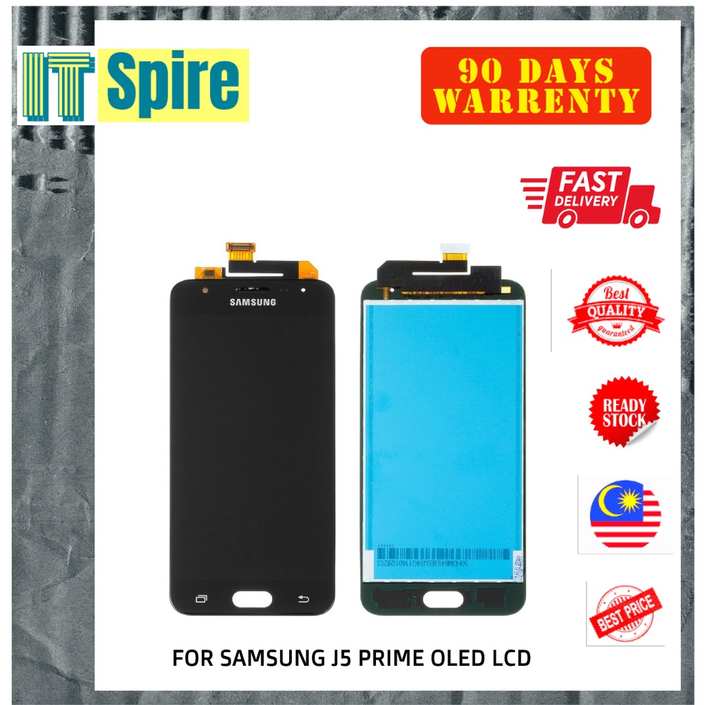 SAMSUNG J5 PRIME OLED LCD WITH TOUCH SCREEN DIGITIZER DISPLAY ...