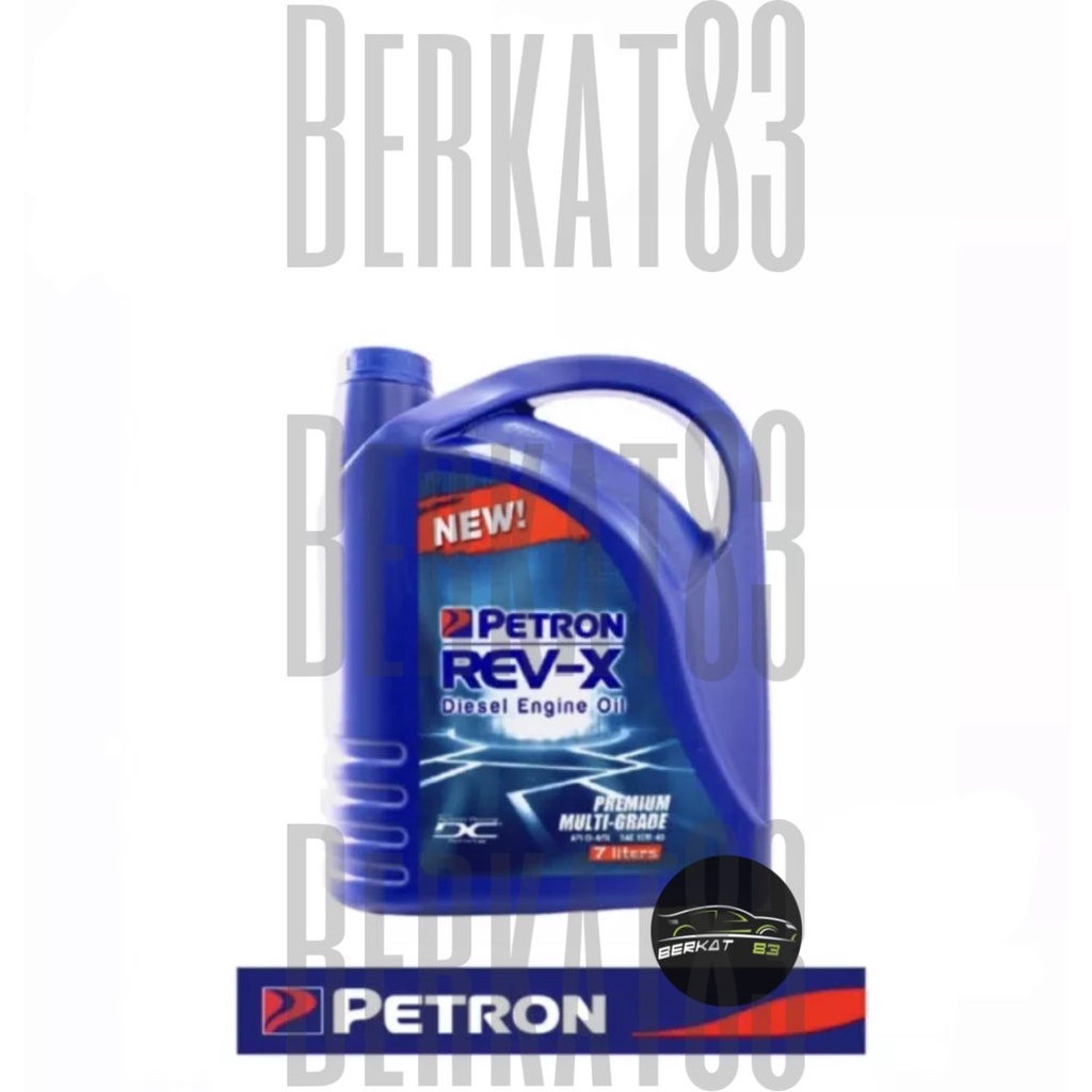 (PETRON) REV-X 15W-40 DIESEL ENGINE OIL (7L) | Shopee Malaysia