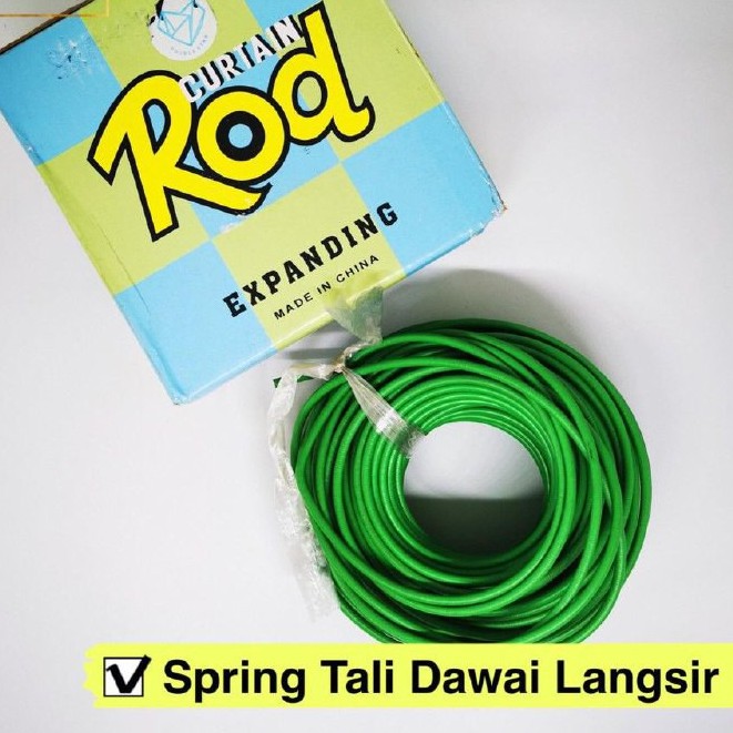 Dawai / Spring Langsir / Curtain Wire OPEN METER ( FREE SCREW ...