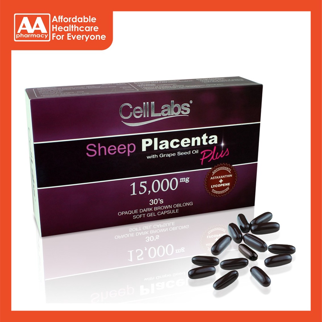 CELLLABS SHEEP PLACENTA PLUS 15,000MG (30'S) | Shopee Malaysia