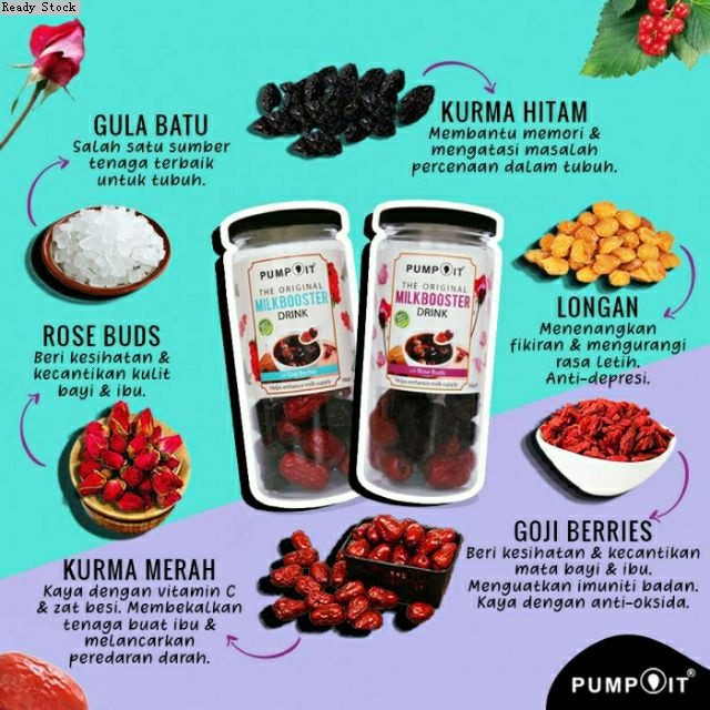 New the original milk booster drink for breastfeeding mom | tambah susu ...