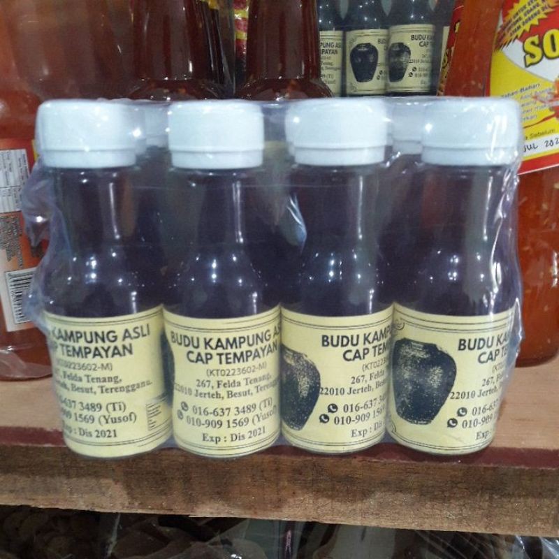 budu cap tempayan 1 dozen (12 btol x 100ml) | Shopee Malaysia