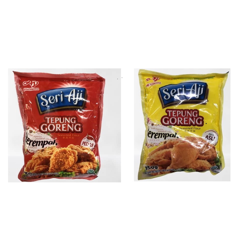 AJINOMOTO SERI AJI TEPUNG GORENG 150GM (ASLI / PEDAS) | Shopee Malaysia
