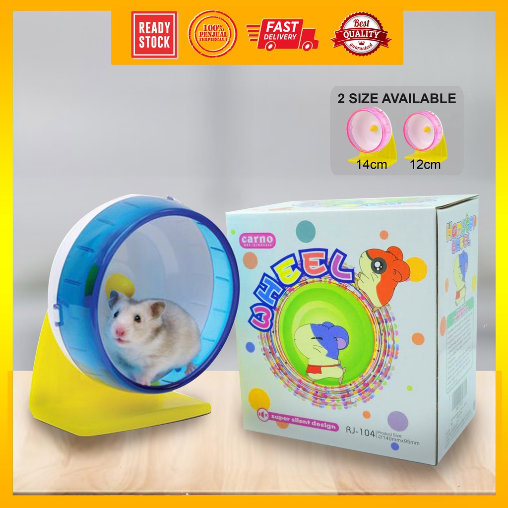 CARNO Hamster Running Wheel / Roda Hamster / Roda Sangkar / Hamster ...