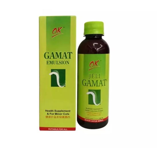 Jeli Gamat Orang Kampung Gamat Emulsion 245ml Shopee Malaysia