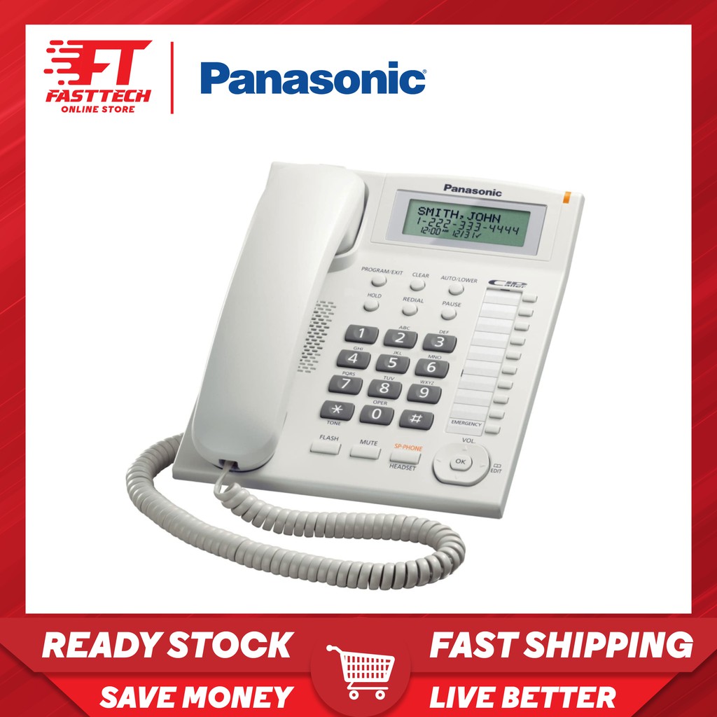 Panasonic KX-TS880 Integrated Corded Desktop Display Telephone | Shopee Malaysia