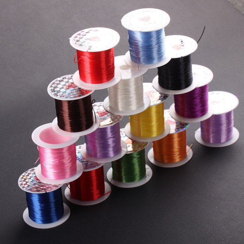 10m/Roll Colors Strong Elastic Cord Beading Stretch Thread String Rope ...