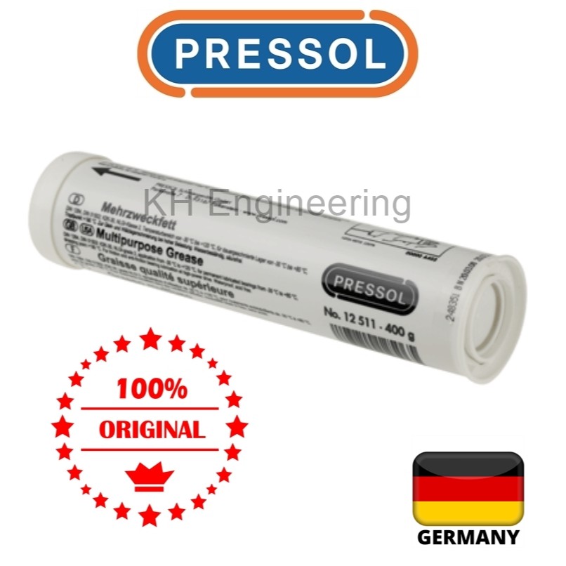 PRESSOL Grease Cartridge Multi Purpose NLGI 2 Grade 400g (made in ...