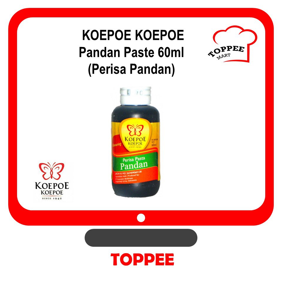 KOEPOE KOEPOE Pandan Flavour Paste 60ml Perisa Pandan Baking ...