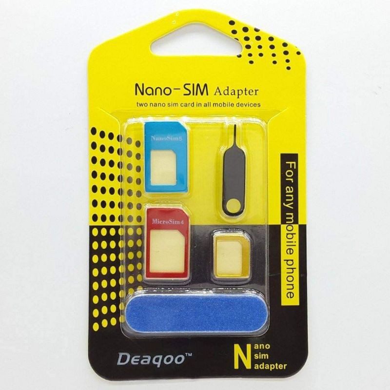 Nano sim adapter with pin. Nano sim card adapter can convert your sim ...