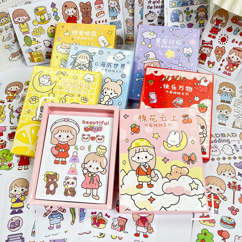 50 Non-Repeated Stickers Journal Sticker Handbook Sticker 50 Sticker ...