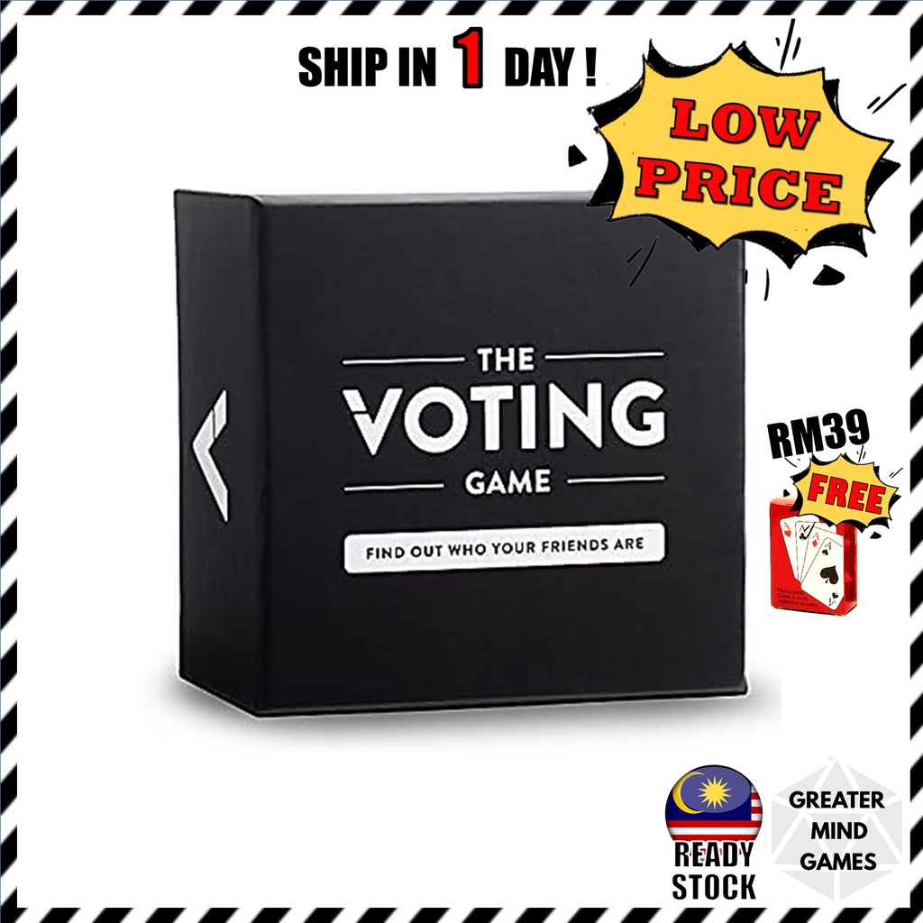 The Voting Game Card Games Board Games Adult Game Drinking Game ...