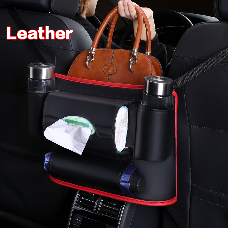 Car seat middle storage bag hanging bag car rear seat multifunctional ...