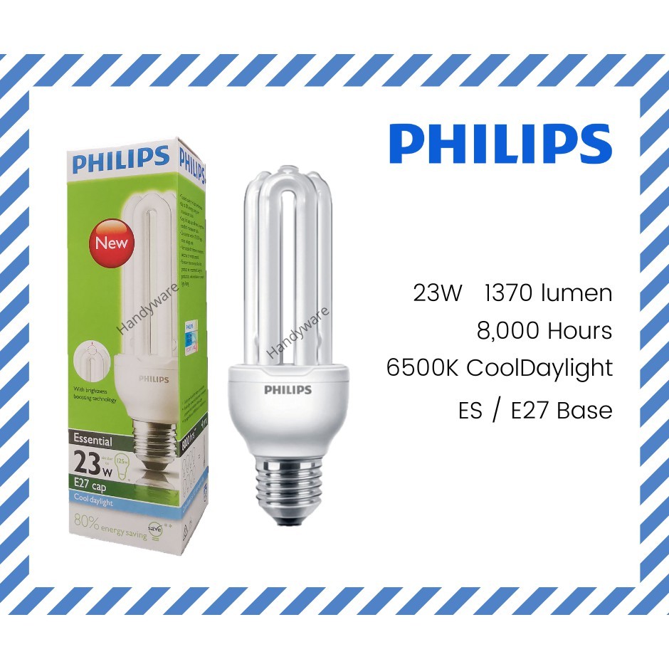 Philips Essential 23W (E27/ES) 3U (WW/CDL) | Shopee Malaysia