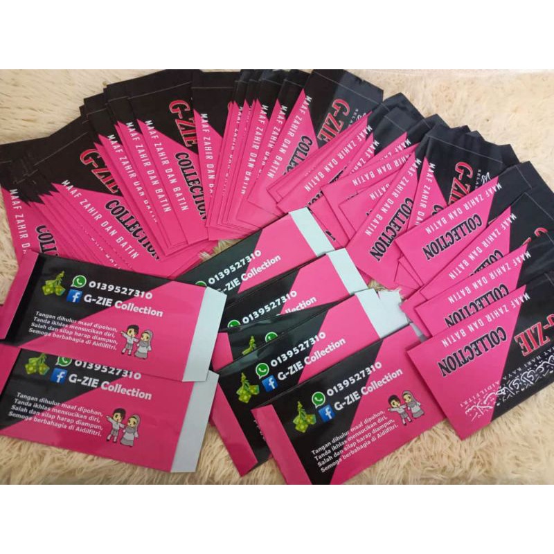 Sampul Duit Raya Custom Made (Aidilfitri/Deepavali/Cny) (1pcs) | Shopee ...