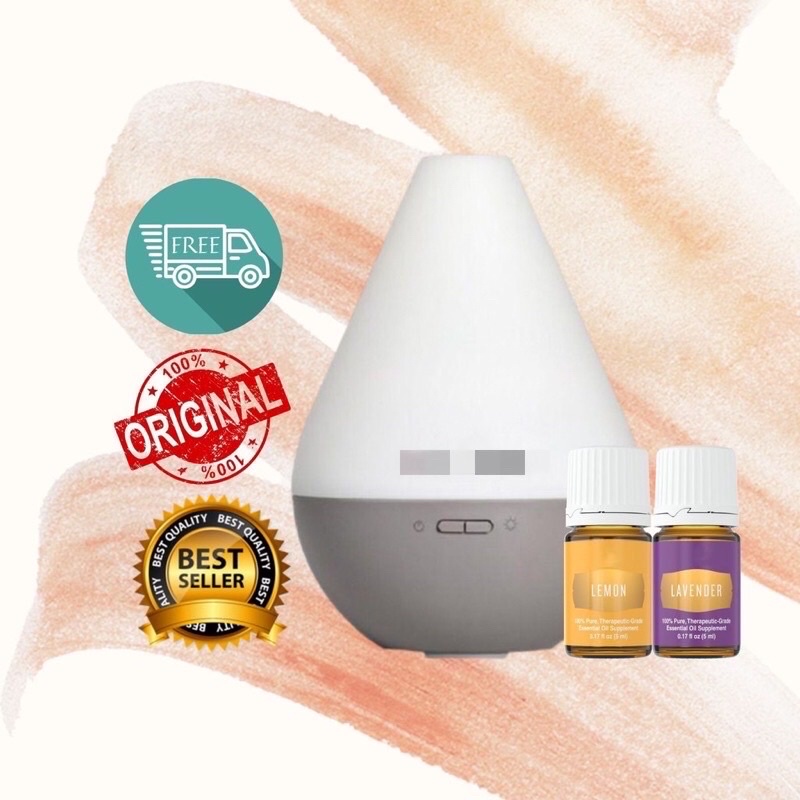DEWDROP Diffuser Young-Livings with FREE OIL | Shopee Malaysia