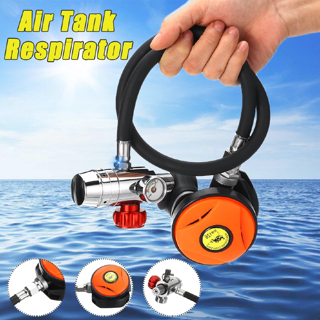 Allinone♥ Oxygen Cylinder Air Tank Respirator Head Scuba Underwater ...