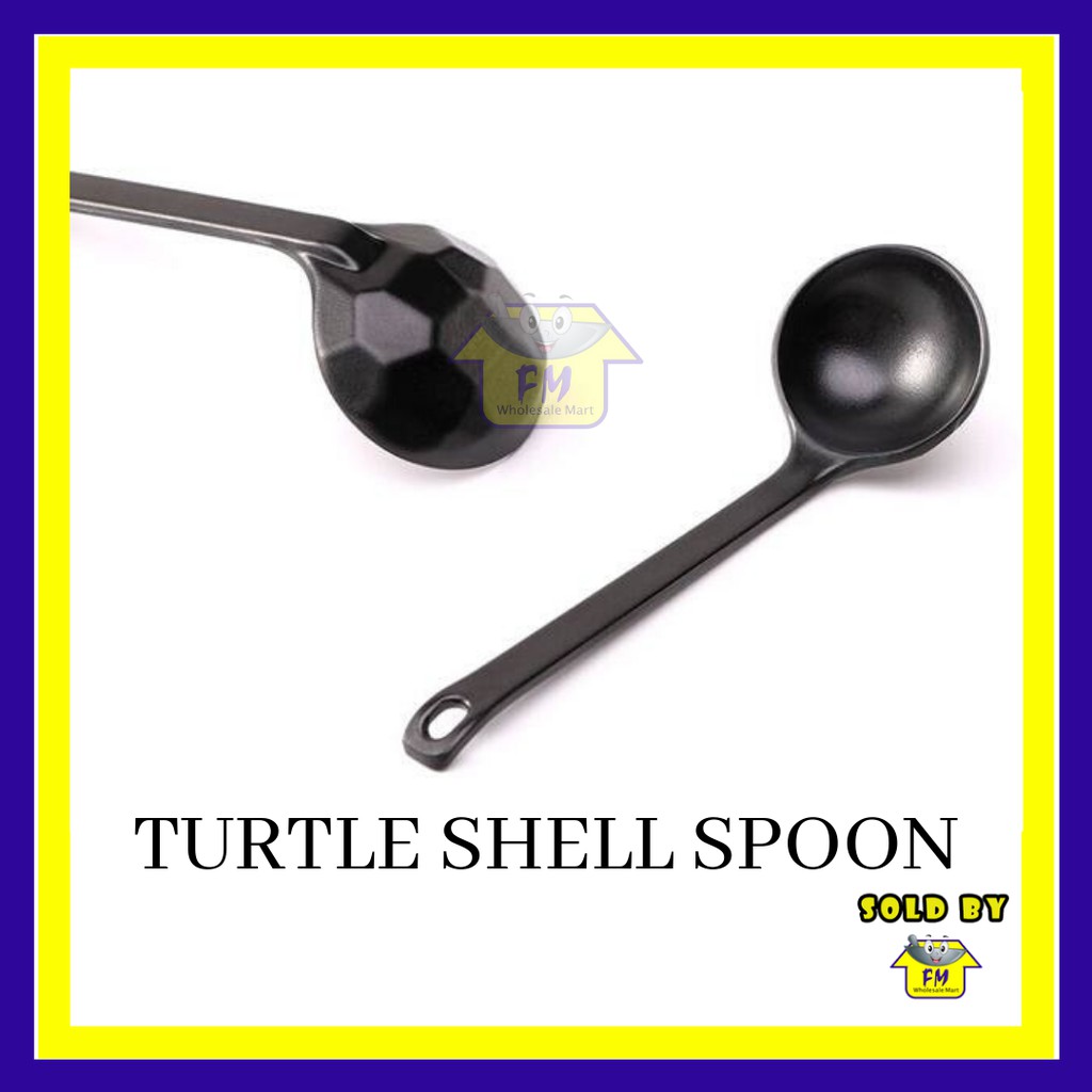 100% Melamine Spoon / Soup Spoon / Turtle Shell Spoon Restaurant ...