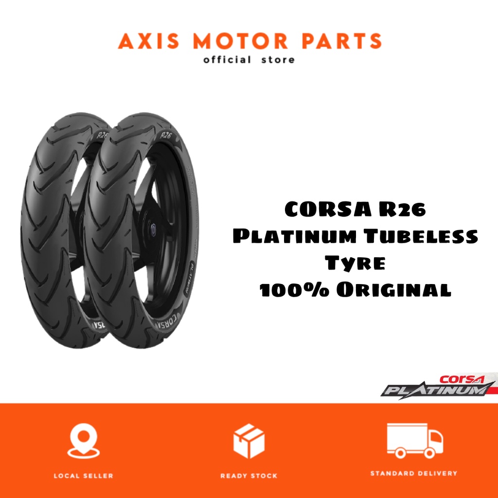 CORSA R26 Platinum Tubeless Tyre 100% Original | Shopee Malaysia