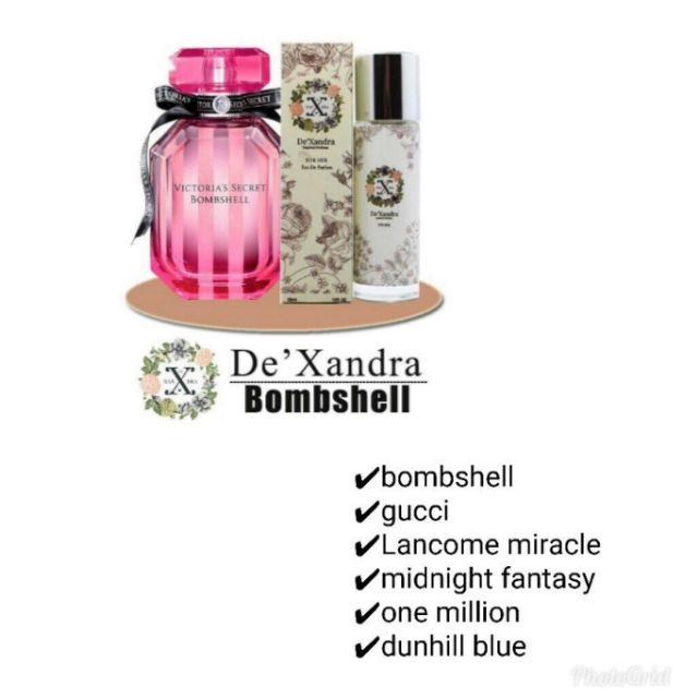 DEXANDRA PERFUME BOMBSHELL + free gift | Shopee Malaysia