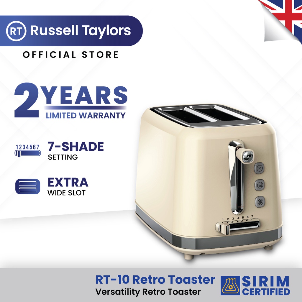 Russell Taylors Retro Toaster RT-10 | Shopee Malaysia