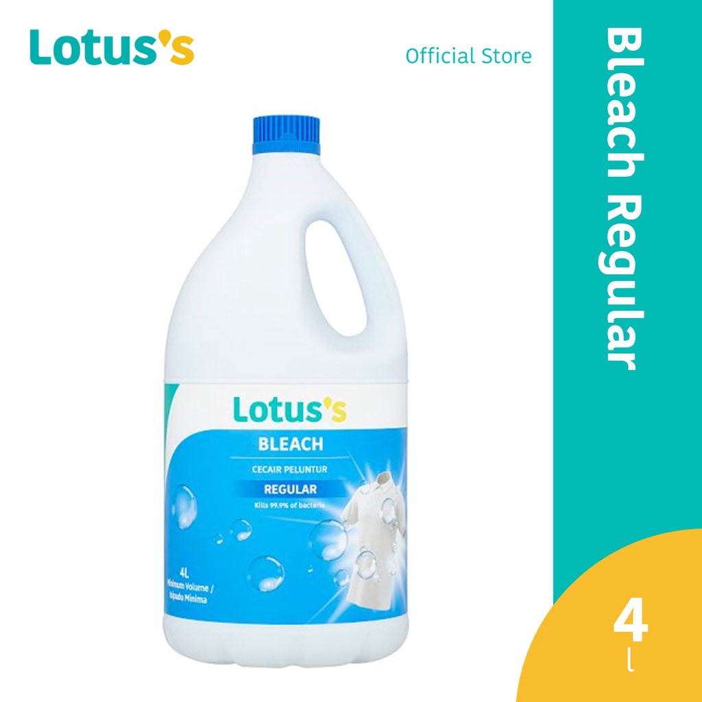 Lotus's Bleach Regular 4L | Shopee Malaysia