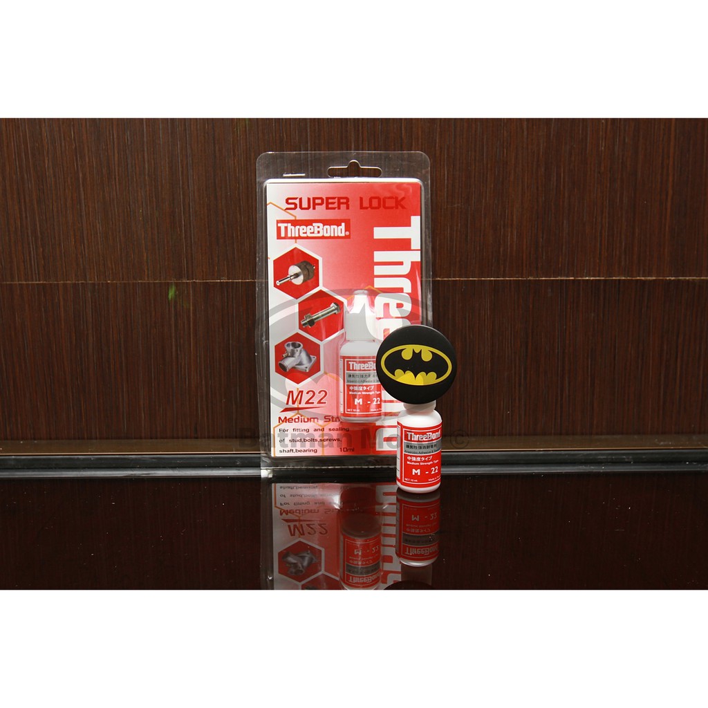 Three Bond Super Lock M22 (Screw Thread Glue) Screw Red Lock | Shopee ...