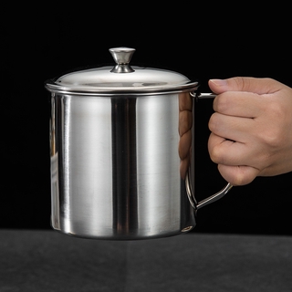 304 Stainless Steel Mug with Cover Cup Cawan Stainless Steel Kole Ayan ...