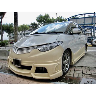 Toyota estima acr50 black bison bodykit body kit 2006 - 2011 front rear ...