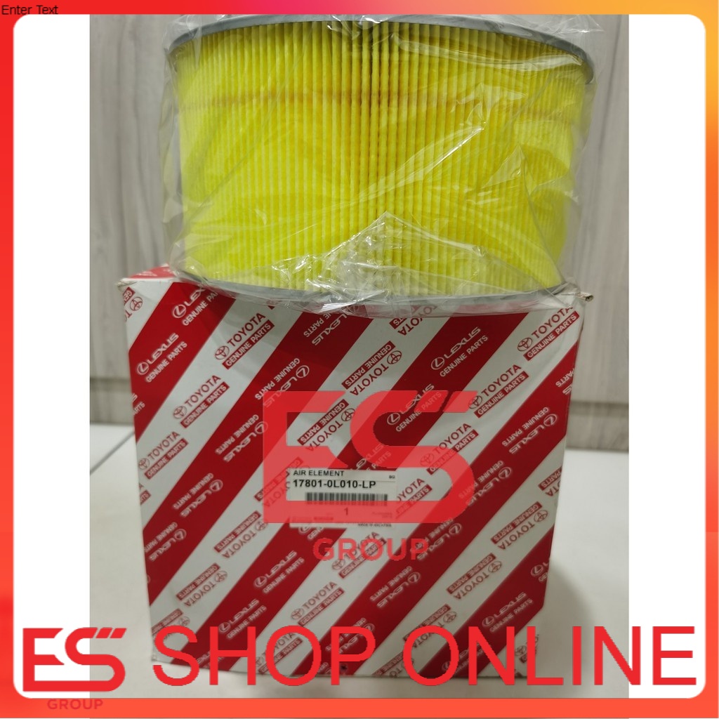 (17801-0L010LP) for Hilux SR TURBO - KDN190 / KDN165 - 100% Original ...