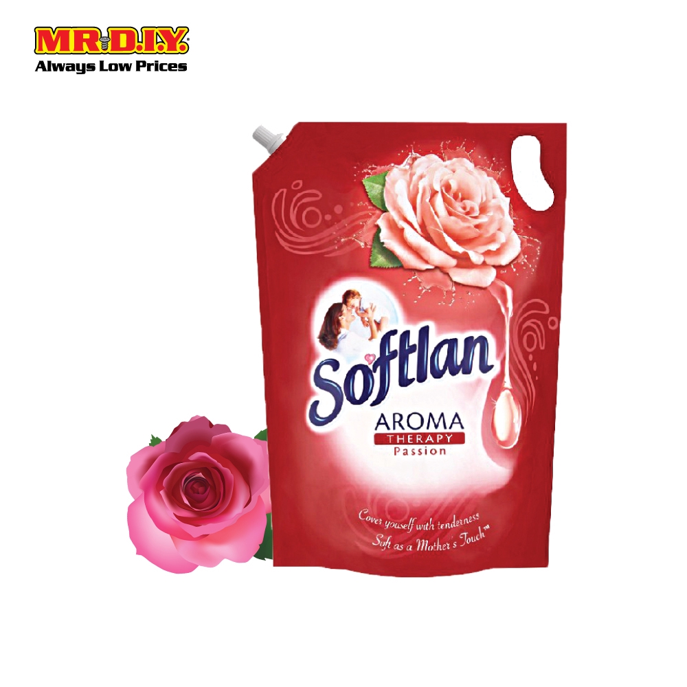 SOFTLAN Fabric Conditioner Aromatherapy Passion Refill Pack (1.5L ...