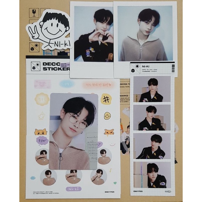 ENHYPEN | GGU GGU PACKAGE 2022 (Ni-Ki set) | Shopee Malaysia