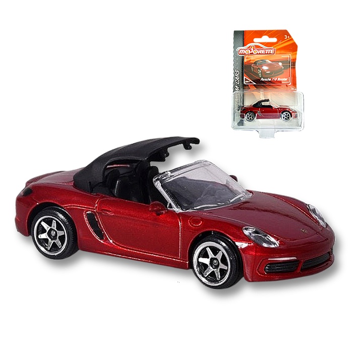 Majorette Porsche 718 Boxster (Burgundy Red) | Shopee Malaysia
